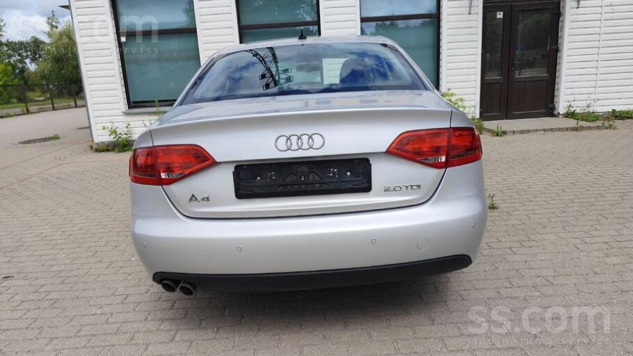 Audi A4 2008 Jelgava, ar dzinēja tilpumu 2.00 L un nobraukumu 275 tūkst. km par 5880 €, foto 9 vietnē AUTOMOTO.COM.LV