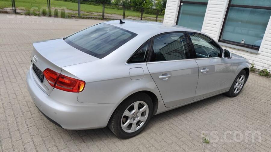 Audi A4 2008 Jelgava, ar dzinēja tilpumu 2.00 L un nobraukumu 275 tūkst. km par 5880 €, foto 11 vietnē AUTOMOTO.COM.LV