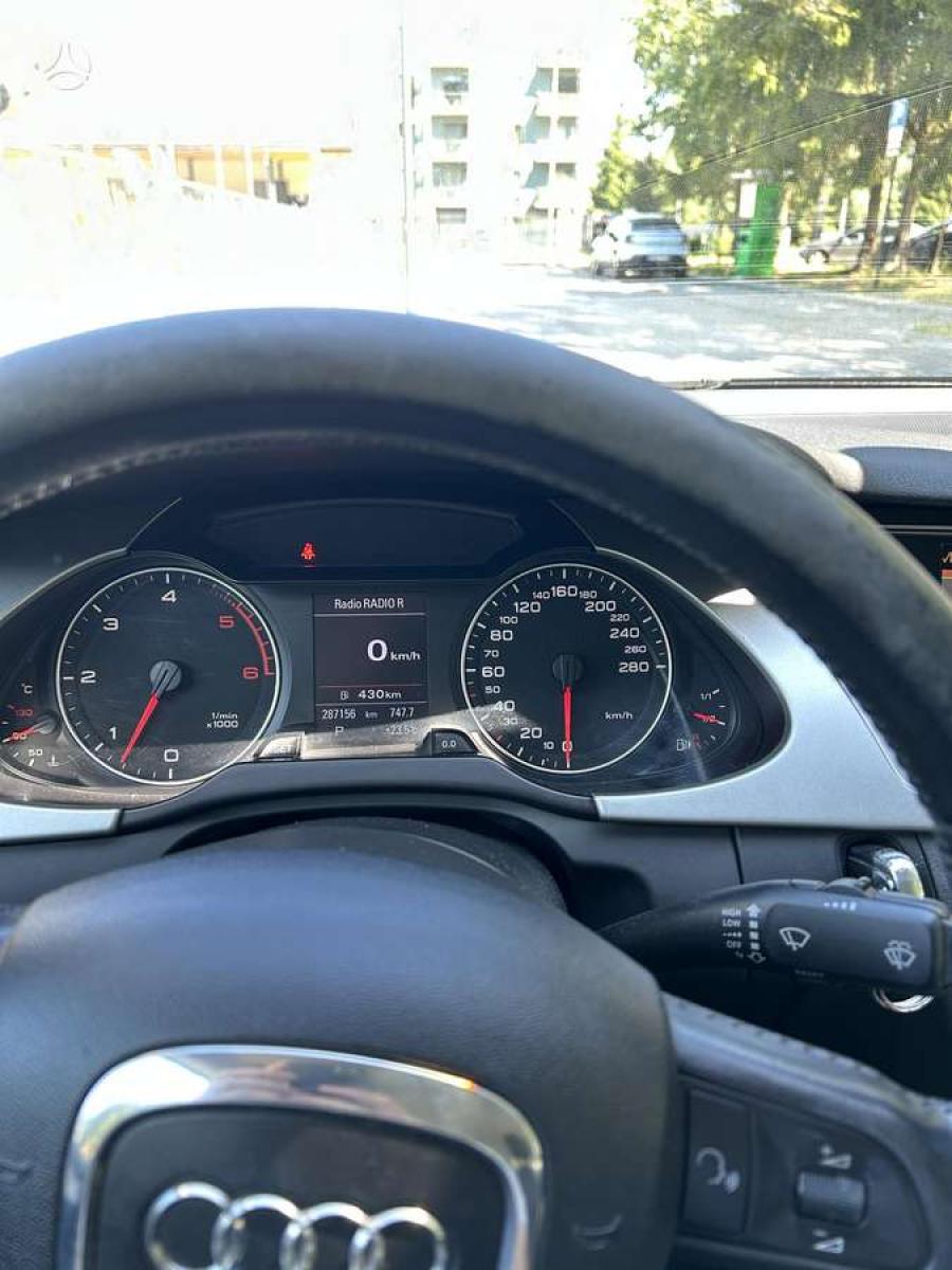 Audi A4 2008 Viļņa, ar dzinēja tilpumu 2.70 L un nobraukumu 287 tūkst. km par 5000 €, foto 18 vietnē AUTOMOTO.COM.LV