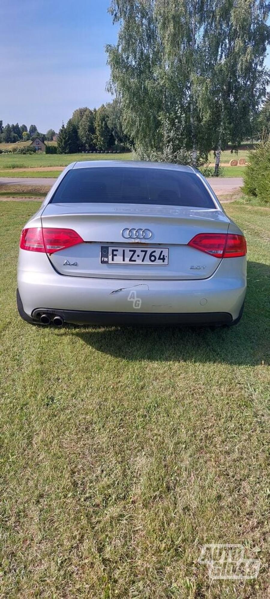 Audi A4 2008 Kazlų Rūda, ar dzinēja tilpumu 2.00 L un nobraukumu 257 tūkst. km par 2700 €, foto 9 vietnē AUTOMOTO.COM.LV