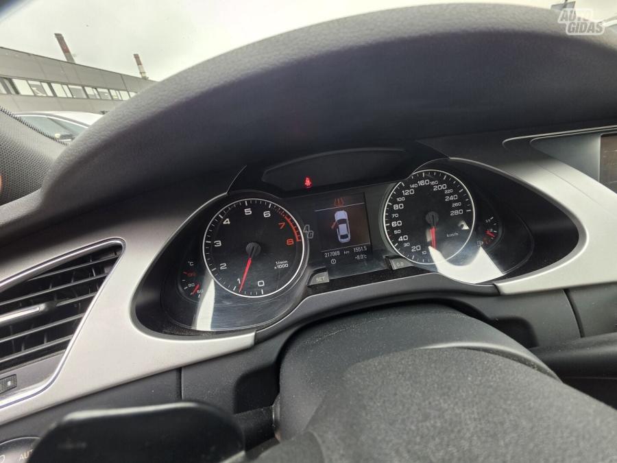 Audi A4 2008 in Kaunas, with an engine capacity of 1.80 L and mileage of 200 thousand km for 4444 €, photo 10 on AUTOMOTO.COM.LV