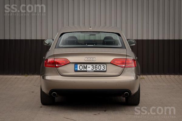 Audi A4 2009 Talsi, ar dzinēja tilpumu 3.00 L un nobraukumu 270 tūkst. km par 8250 €, foto 5 vietnē AUTOMOTO.COM.LV