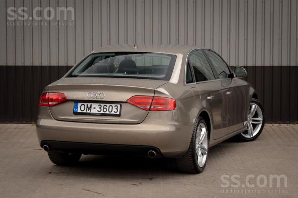 Audi A4 2009 Talsi, ar dzinēja tilpumu 3.00 L un nobraukumu 270 tūkst. km par 8250 €, foto 7 vietnē AUTOMOTO.COM.LV