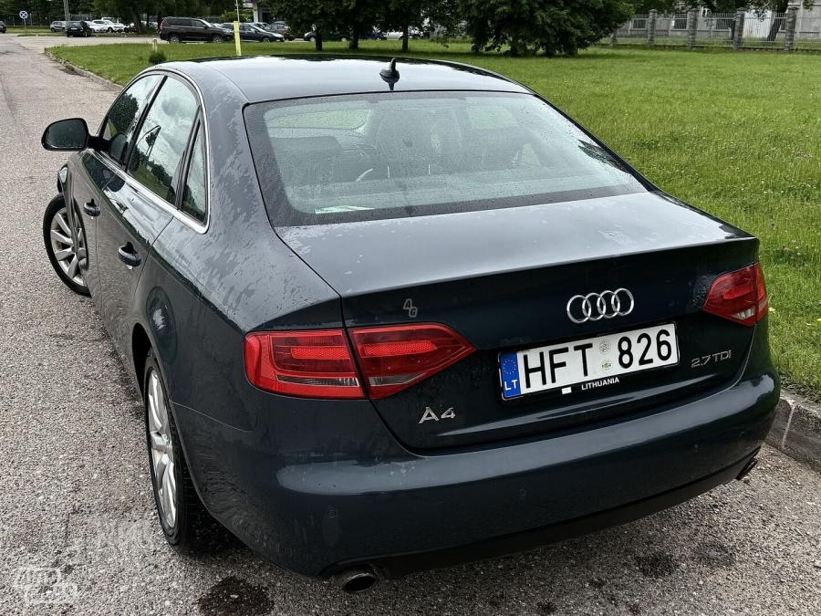 Audi A4 2009 Kauņa, ar dzinēja tilpumu 2.70 L un nobraukumu 361 tūkst. km par 2200 €, foto 9 vietnē AUTOMOTO.COM.LV