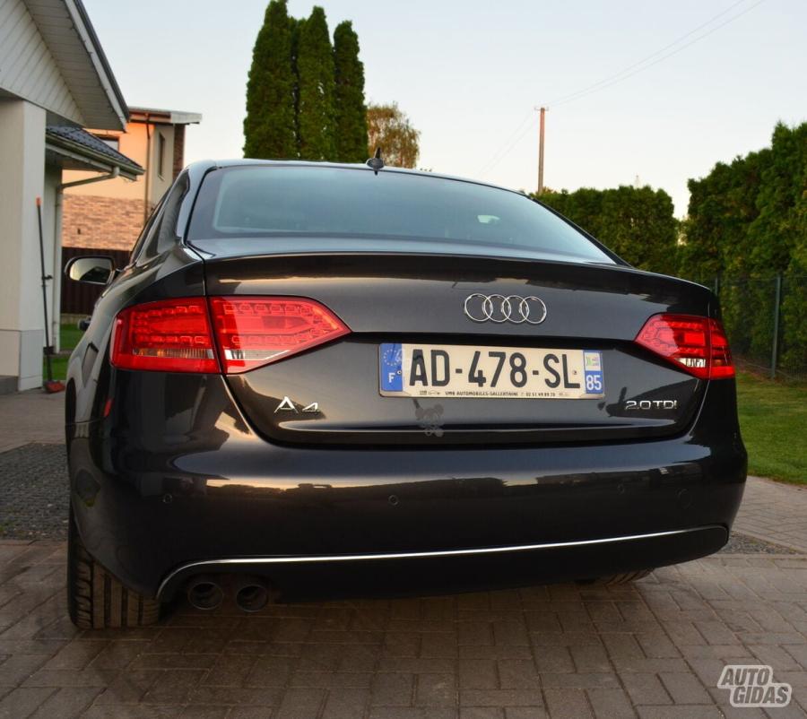 Audi A4 2009 in Kaunas, with an engine capacity of 2.00 L and mileage of 249 thousand km for 5950 €, photo 35 on AUTOMOTO.COM.LV