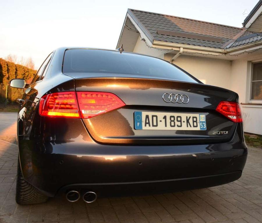 Audi A4 2009 Kauņa, ar dzinēja tilpumu 2.00 L un nobraukumu 249 tūkst. km par 5950 €, foto 16 vietnē AUTOMOTO.COM.LV