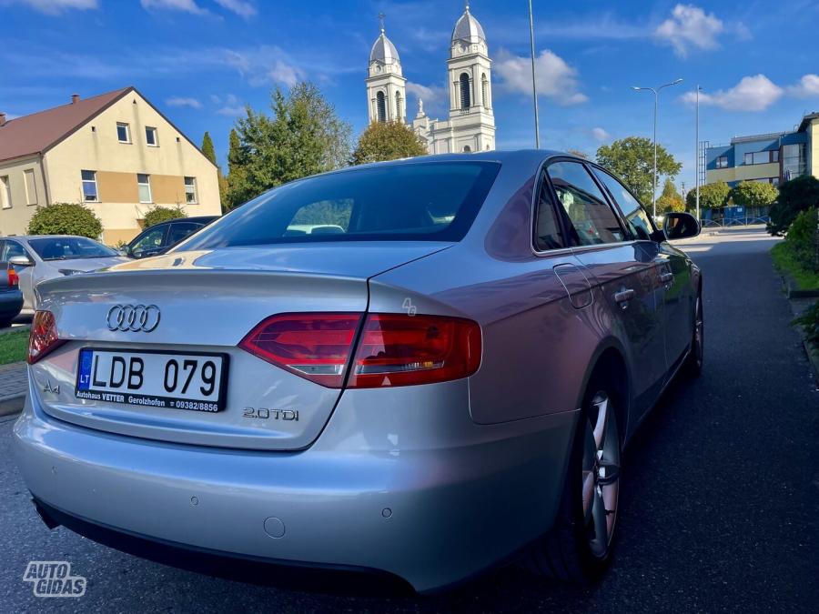 Audi A4 2009 Kauņa, ar dzinēja tilpumu 2.00 L un nobraukumu 260 tūkst. km par 4550 €, foto 33 vietnē AUTOMOTO.COM.LV