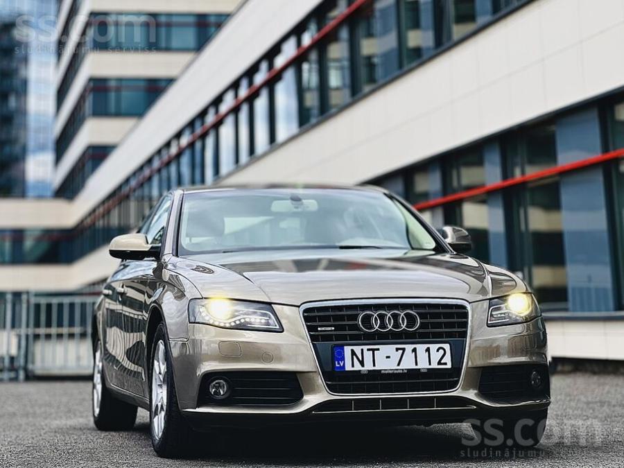 Audi A4 2011 in Riga, with an engine capacity of 2.00 L and mileage of 257 thousand km for 8500 €, photo 1 on AUTOMOTO.COM.LV
