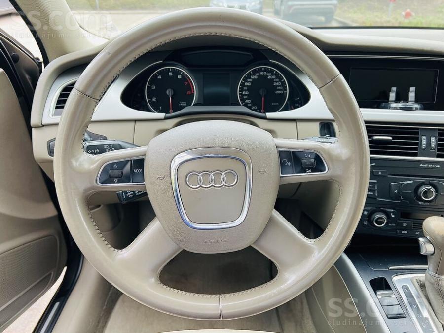 Audi A4 2011 in Riga, with an engine capacity of 2.00 L and mileage of 257 thousand km for 8500 €, photo 16 on AUTOMOTO.COM.LV