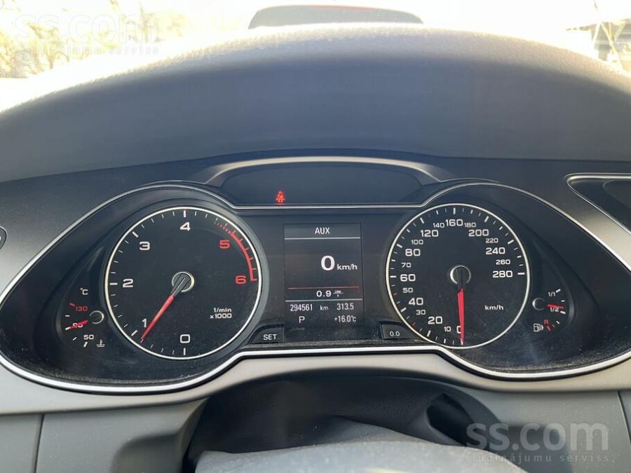Audi A4 2012 in Riga, with an engine capacity of 2.00 L and mileage of 295 thousand km for 7600 €, photo 7 on AUTOMOTO.COM.LV