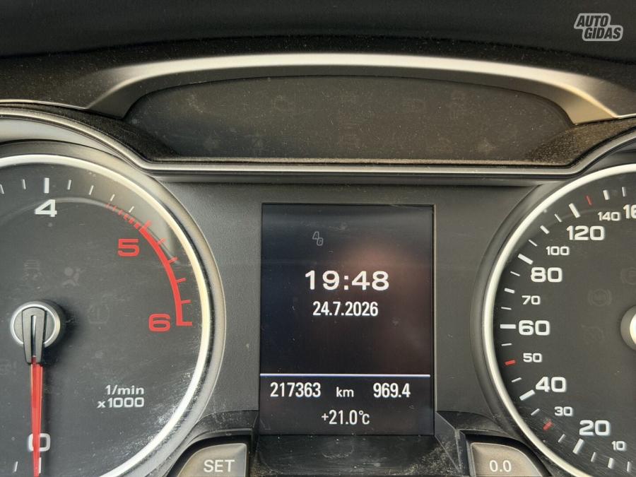Audi A4 2015 Viļņa, ar dzinēja tilpumu 2.00 L un nobraukumu 218 tūkst. km par 9000 €, foto 13 vietnē AUTOMOTO.COM.LV