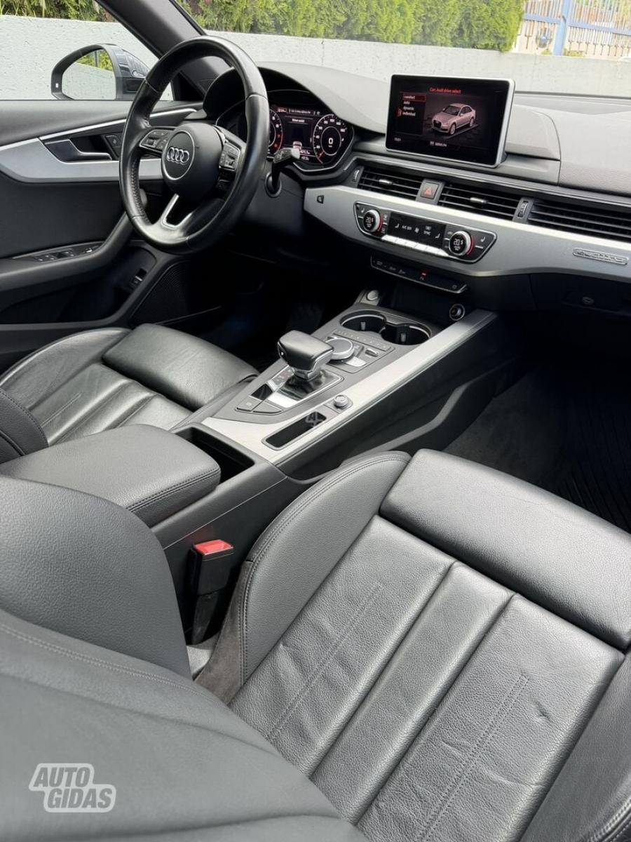 Audi A4 2017 in Vilnius, with an engine capacity of 2.00 L and mileage of 111 thousand km for 18000 €, photo 12 on AUTOMOTO.COM.LV