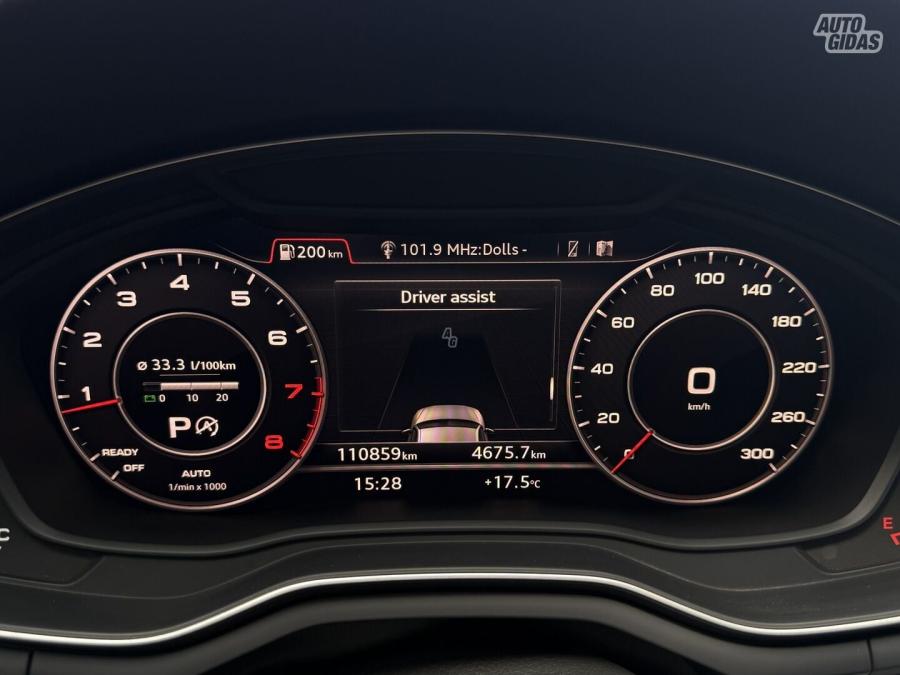 Audi A4 2017 in Vilnius, with an engine capacity of 2.00 L and mileage of 111 thousand km for 18000 €, photo 35 on AUTOMOTO.COM.LV