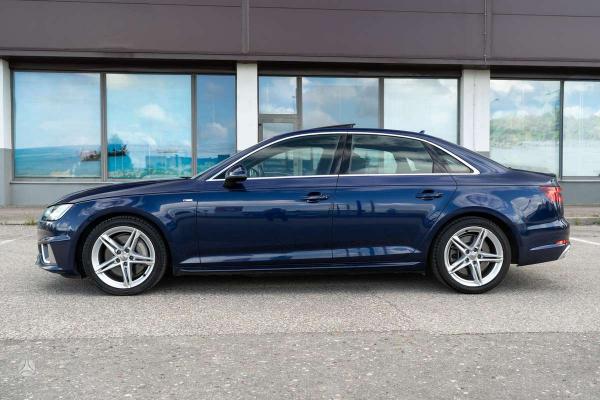Audi A4 2019 in Vilnius, with an engine capacity of 1.98 L and mileage of 98 thousand km for 19500 €, photo 4 on AUTOMOTO.COM.LV