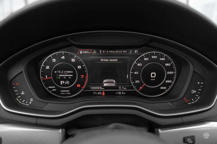 Audi A4 2019 Viļņa, ar dzinēja tilpumu 1.98 L un nobraukumu 98 tūkst. km par 19500 €, foto 17 vietnē AUTOMOTO.COM.LV