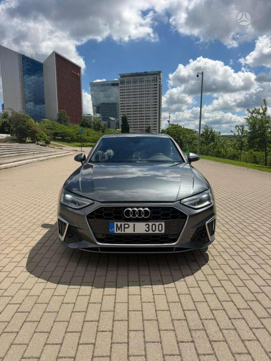 Ауди А4 2021 в Вильнюс, объемом двигателя 1.98 л и пробегом 98 тыс. км за 20200 €, фото 1 на AUTOMOTO.COM.LV