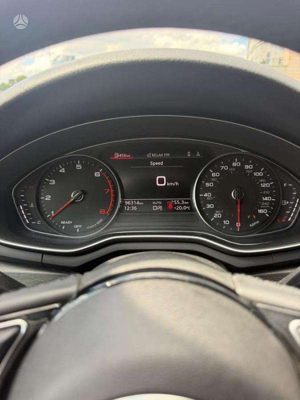 Audi A4 2021 in Vilnius, with an engine capacity of 1.98 L and mileage of 98 thousand km for 20200 €, photo 7 on AUTOMOTO.COM.LV