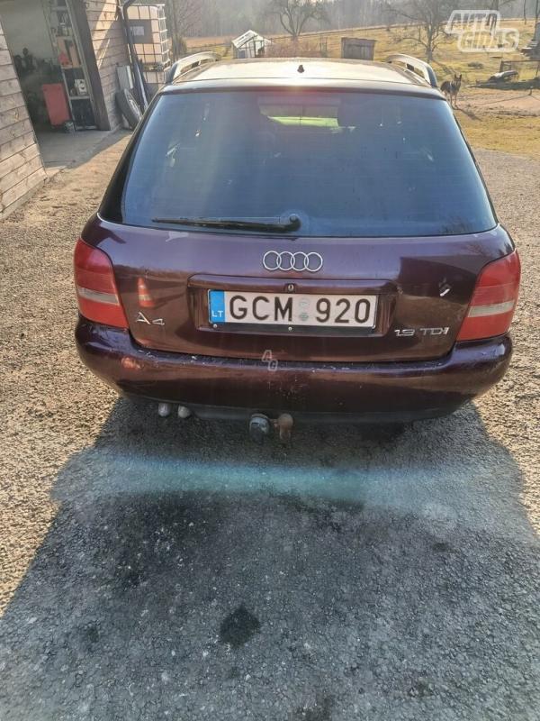 Audi A4 1996 Prienai, ar dzinēja tilpumu 1.90 L un nobraukumu 476 tūkst. km par 950 €, foto 3 vietnē AUTOMOTO.COM.LV