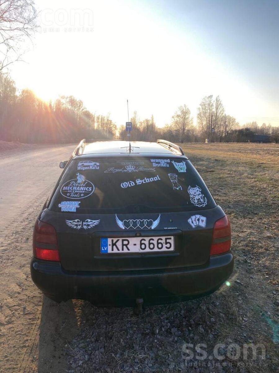 Audi A4 1996 Preiļi, ar dzinēja tilpumu 1.90 L un nobraukumu 342 tūkst. km par 1550 €, foto 6 vietnē AUTOMOTO.COM.LV