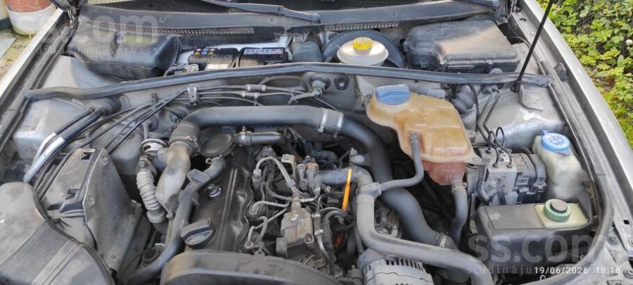 Audi A4 1997 in Rezekne, with an engine capacity of 1.90 L and mileage of 405 thousand km for 650 €, photo 12 on AUTOMOTO.COM.LV