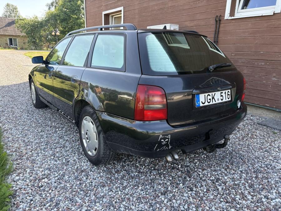 Audi A4 1997 in Vilnius, with an engine capacity of 1.90 L and mileage of 403 thousand km for 600 €, photo 3 on AUTOMOTO.COM.LV
