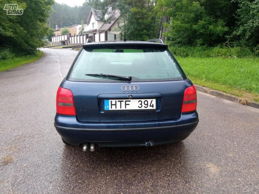 Audi A4 1997 Viļņa, ar dzinēja tilpumu 1.90 L un nobraukumu 307 tūkst. km par 1190 €, foto 5 vietnē AUTOMOTO.COM.LV