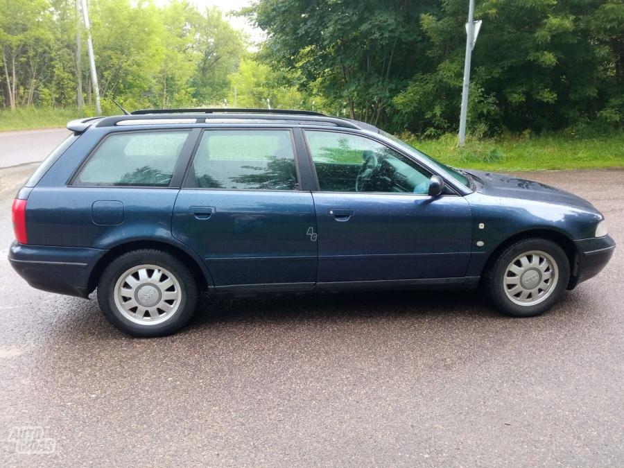 Audi A4 1997 Viļņa, ar dzinēja tilpumu 1.90 L un nobraukumu 307 tūkst. km par 990 €, foto 8 vietnē AUTOMOTO.COM.LV