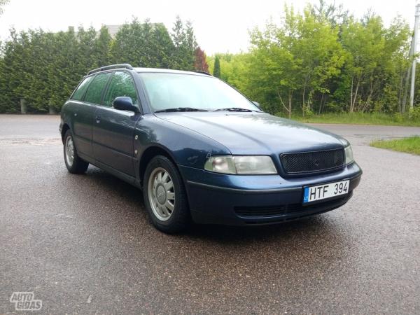 Audi A4 1997 in Vilnius, with an engine capacity of 1.90 L and mileage of 307 thousand km for 990 €, photo 8 on AUTOMOTO.COM.LV