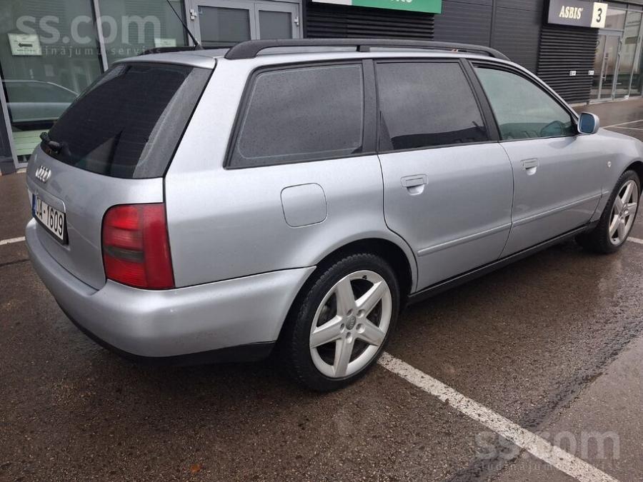 Audi A4 1998 in Saldus, with an engine capacity of 1.90 L and mileage of 277 thousand km for 4200 €, photo 5 on AUTOMOTO.COM.LV