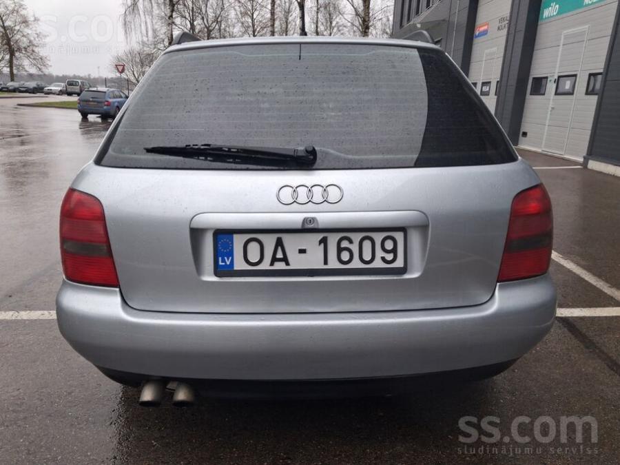 Audi A4 1998 in Saldus, with an engine capacity of 1.90 L and mileage of 277 thousand km for 4200 €, photo 6 on AUTOMOTO.COM.LV