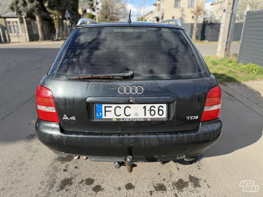 Audi A4 1998 Kauņa, ar dzinēja tilpumu 1.90 L un nobraukumu 302 tūkst. km par 999 €, foto 7 vietnē AUTOMOTO.COM.LV