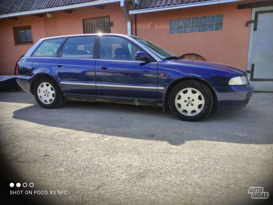 Audi A4 1998 Viļņa, ar dzinēja tilpumu 1.90 L un nobraukumu 385 tūkst. km par 1250 €, foto 1 vietnē AUTOMOTO.COM.LV