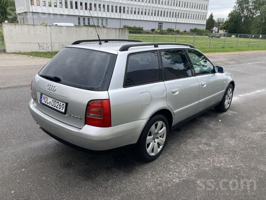 Audi A4 1999 in Riga, with an engine capacity of 1.90 L and mileage of 351 thousand km for 5990 €, photo 5 on AUTOMOTO.COM.LV