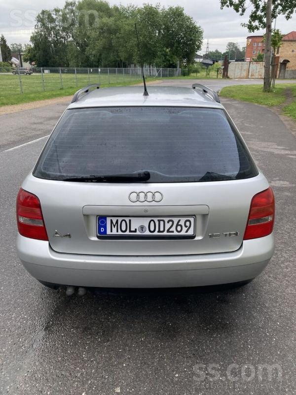 Audi A4 1999 in Riga, with an engine capacity of 1.90 L and mileage of 351 thousand km for 5990 €, photo 6 on AUTOMOTO.COM.LV