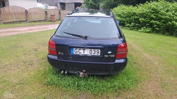 Audi A4 1999 Viļņa, ar dzinēja tilpumu 1.90 L un nobraukumu 500 tūkst. km par 300 €, foto 5 vietnē AUTOMOTO.COM.LV
