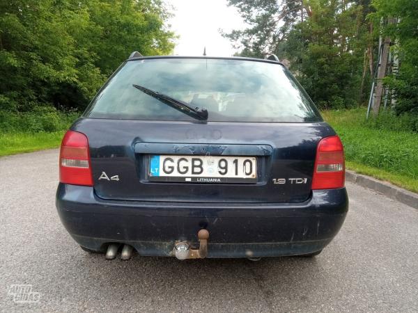 Audi A4 1999 in Vilnius, with an engine capacity of 1.90 L and mileage of 430 thousand km for 690 €, photo 4 on AUTOMOTO.COM.LV
