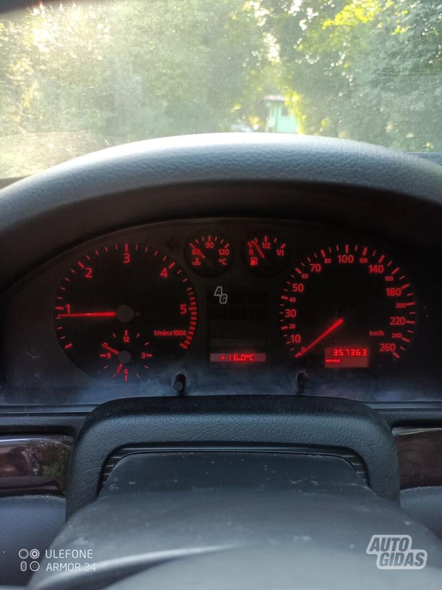 Ауди А4 1999 в Клайпеда, объемом двигателя 1.90 л и пробегом 357 тыс. км за 1350 €, фото 14 на AUTOMOTO.COM.LV