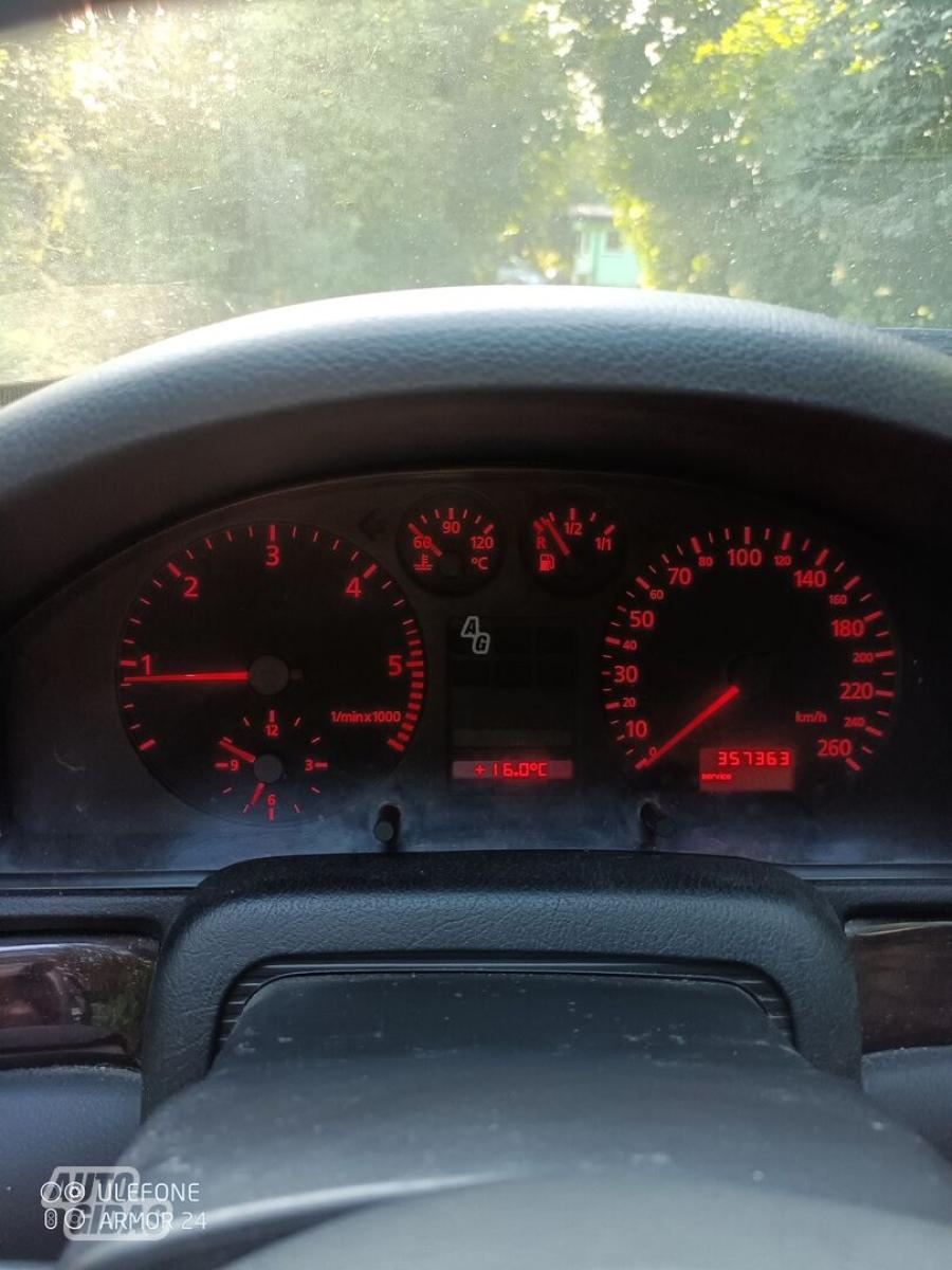 Ауди А4 1999 в Клайпеда, объемом двигателя 1.90 л и пробегом 357 тыс. км за 1250 €, фото 13 на AUTOMOTO.COM.LV
