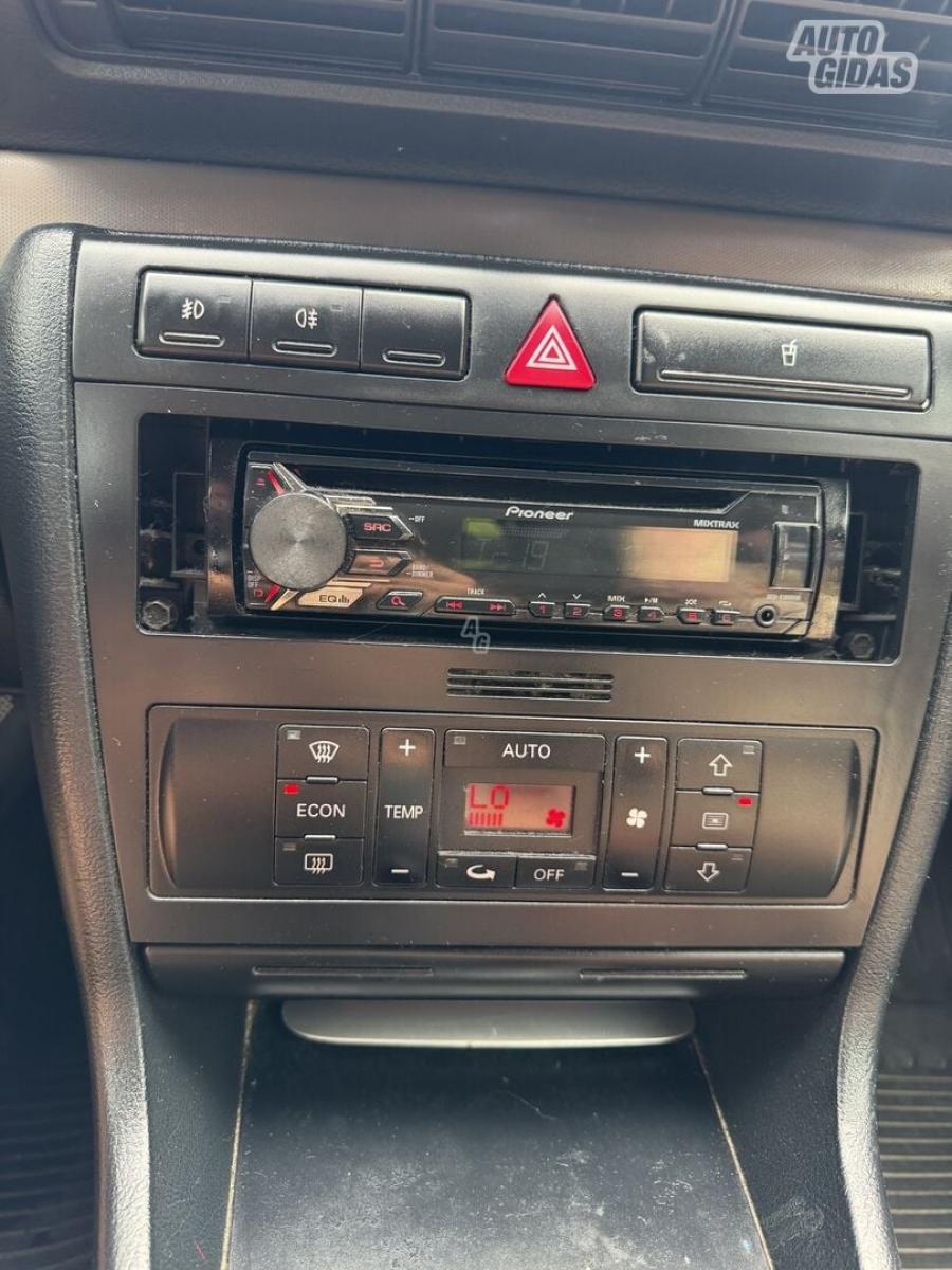 Ауди А4 1999 в Утена, объемом двигателя 1.90 л и пробегом 325 тыс. км за 1250 €, фото 12 на AUTOMOTO.COM.LV