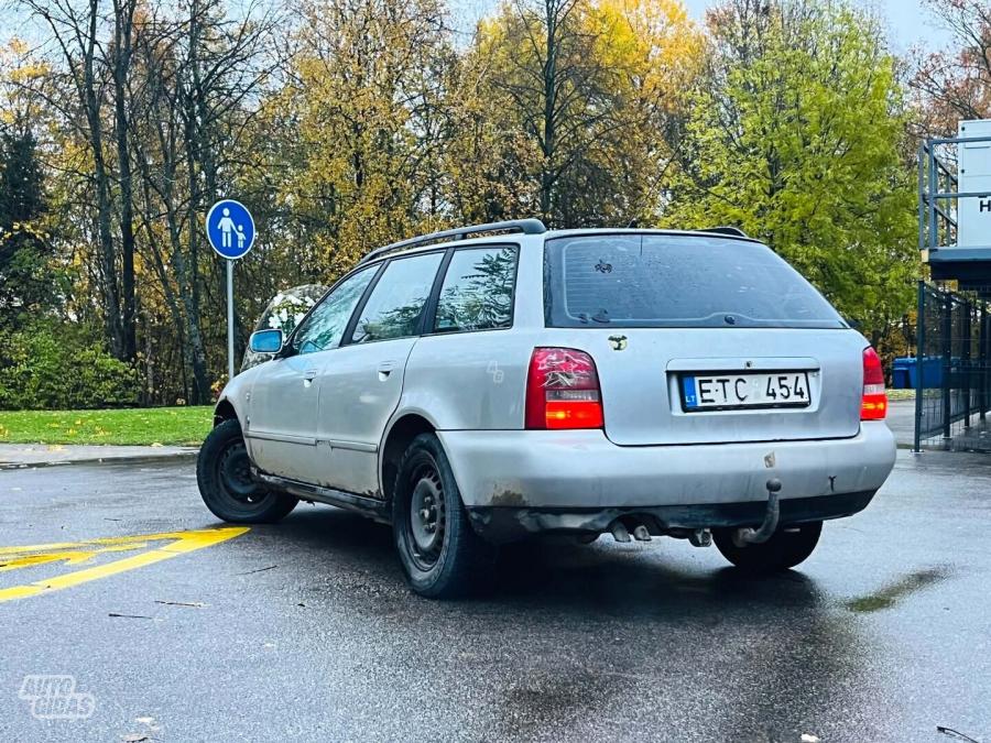 Audi A4 1999 in Alytus, with an engine capacity of 1.90 L and mileage of 250 thousand km for 550 €, photo 8 on AUTOMOTO.COM.LV