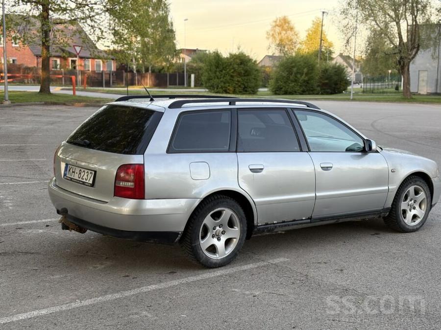 Audi A4 2000 in Bauska, with an engine capacity of 1.90 L and mileage of 338 thousand km for 1290 €, photo 6 on AUTOMOTO.COM.LV