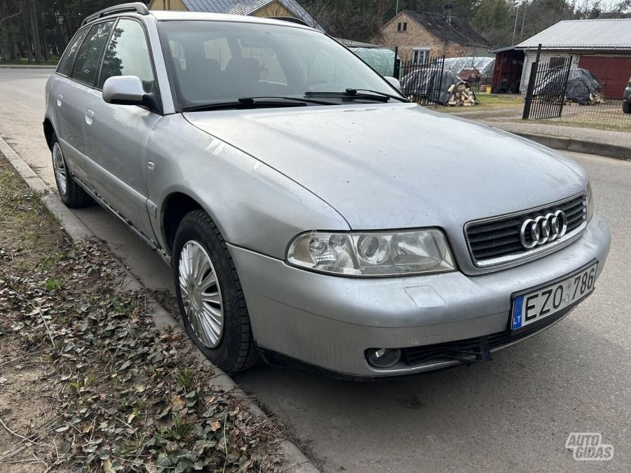 Audi A4 2000 in Varena, with an engine capacity of 1.90 L and mileage of 350 thousand km for 320 €, photo 1 on AUTOMOTO.COM.LV