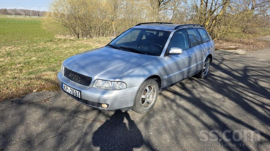 Audi A4 2000 Bauska, ar dzinēja tilpumu 1.90 L un nobraukumu 350 tūkst. km par 1700 €, foto 1 vietnē AUTOMOTO.COM.LV