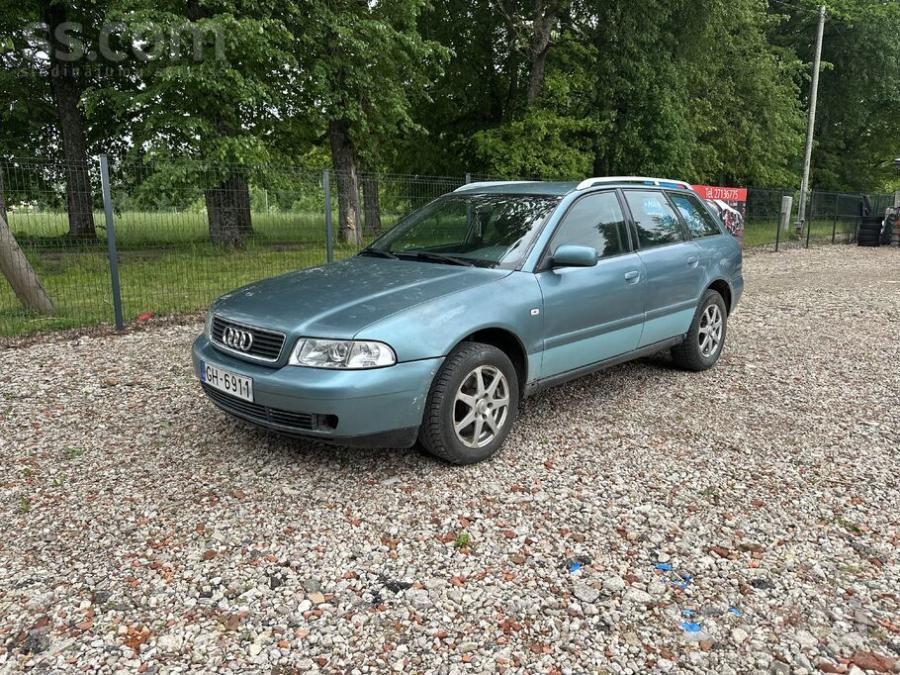 Audi A4 2000 in Cesis, with an engine capacity of 1.90 L and mileage of 0 thousand km for 1200 €, photo 1 on AUTOMOTO.COM.LV