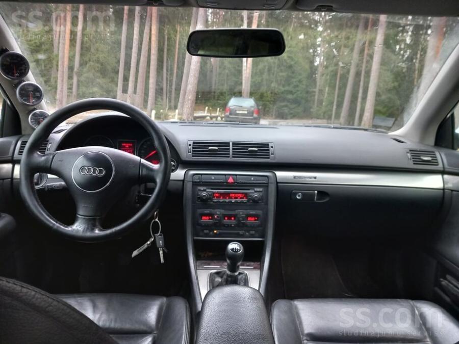 Audi A4 2001 Valmiera, ar dzinēja tilpumu 1.90 L un nobraukumu 260 tūkst. km par 3550 €, foto 5 vietnē AUTOMOTO.COM.LV