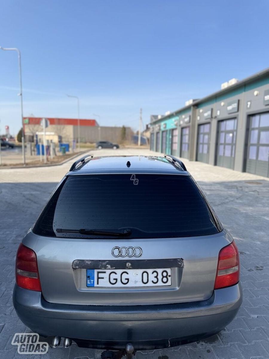 Audi A4 2001 Panevēža, ar dzinēja tilpumu 1.90 L un nobraukumu 481 tūkst. km par 1400 €, foto 8 vietnē AUTOMOTO.COM.LV