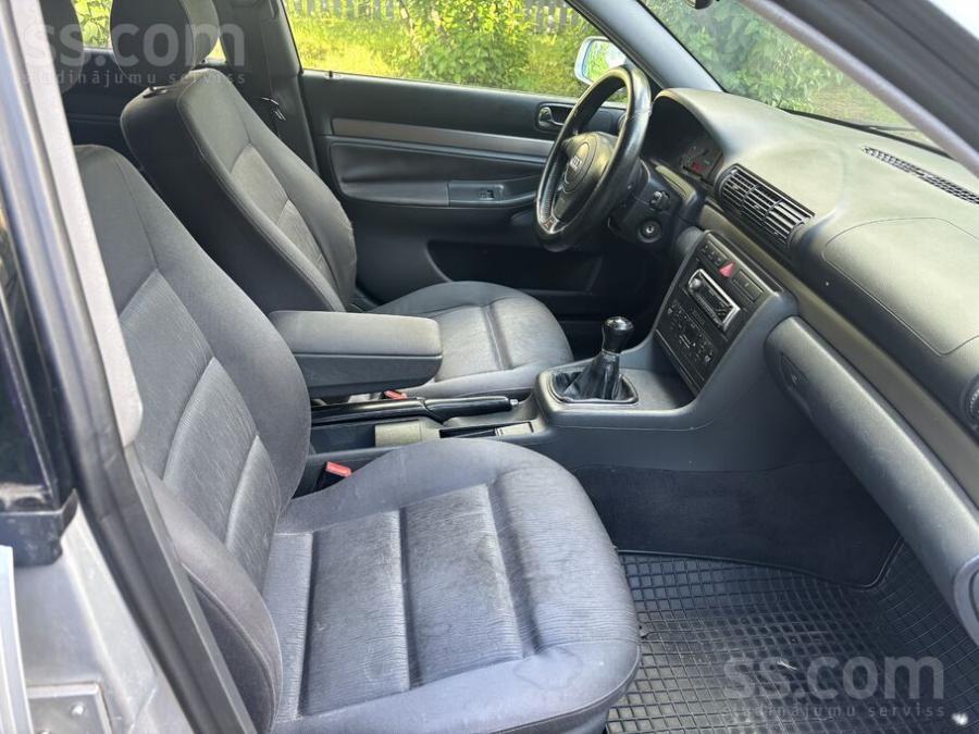 Audi A4 2001 in Riga, with an engine capacity of 1.90 L and mileage of 342 thousand km for 2650 €, photo 19 on AUTOMOTO.COM.LV