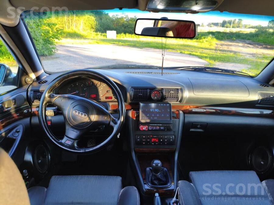 Audi A4 2001 in Riga, with an engine capacity of 1.80 L and mileage of 347 thousand km for 4000 €, photo 8 on AUTOMOTO.COM.LV