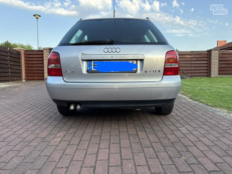Audi A4 2001 in Klaipeda, with an engine capacity of 1.90 L and mileage of 485 thousand km for 1100 €, photo 11 on AUTOMOTO.COM.LV