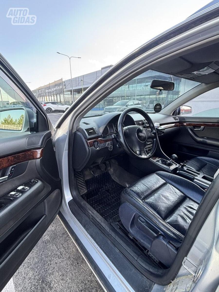 Audi A4 2001 Viļņa, ar dzinēja tilpumu 1.90 L un nobraukumu 392 tūkst. km par 1350 €, foto 7 vietnē AUTOMOTO.COM.LV